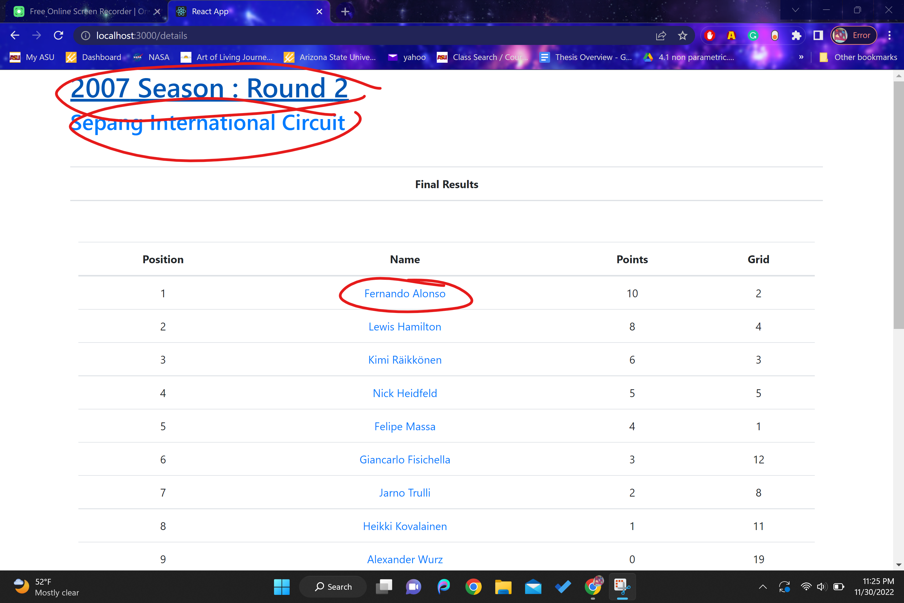 GitHub - rushil-punya/f1-stats-tracker