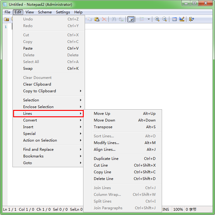 Can you optimize the secondary menus of [Lines] and [Selection]? · Issue #4196 · rizonesoft ...