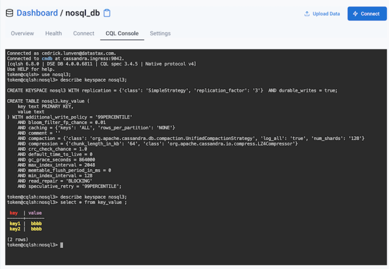 [hw] · Issue 279 · Datastaxdevs Workshop Introduction To Nosql · Github