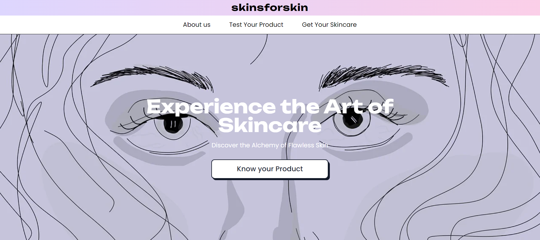 GitHub - enjae/skinsforskin: skinsforskin is a React-based web app that transforms skincare with ...