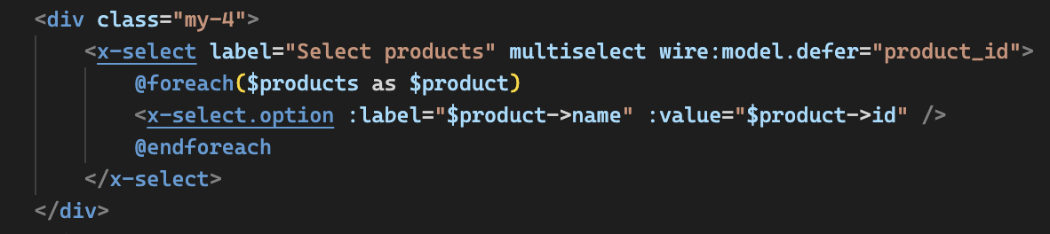 No checklist mark when edit existing data in multi select · Issue #442 · wireui/wireui · GitHub