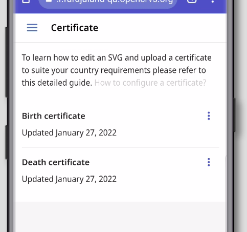 Certificate Config not showing properly in mobile view · Issue #2939 · opencrvs/opencrvs-core ...