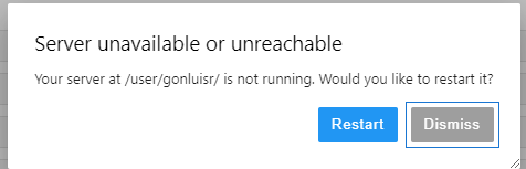 "Server unavailable or unreachable" frequent pop up but server is ...