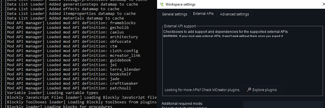 Plugin list · Issue #4285 · MCreator/MCreator · GitHub