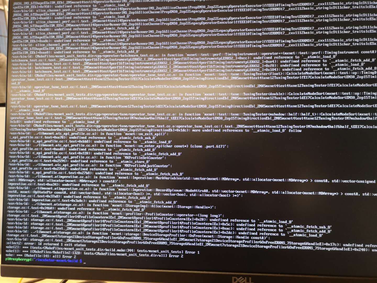 Mxnet Can T Be Compiled In Raspberry Pi · Issue 15471 · Apache Mxnet · Github