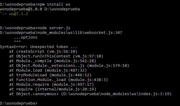 Error websocket.js options · Issue #1634 · websockets/ws · GitHub
