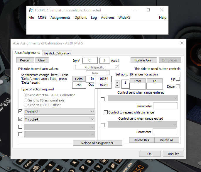 configure throttle axes (hotas warthog) with fsuipc 7 · Issue #3640 · flybywiresim/aircraft · GitHub