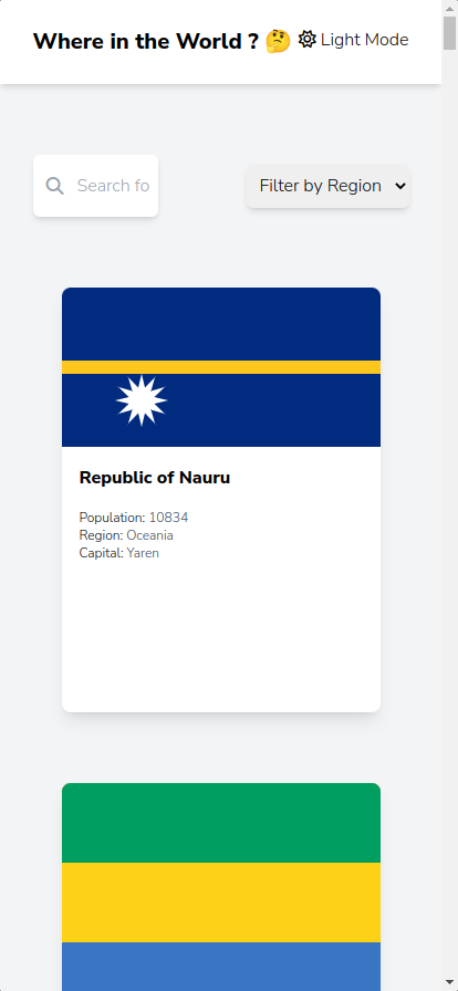 GitHub - Diego-Girao/rest-countries-api: Sexto projeto da mentoria ...