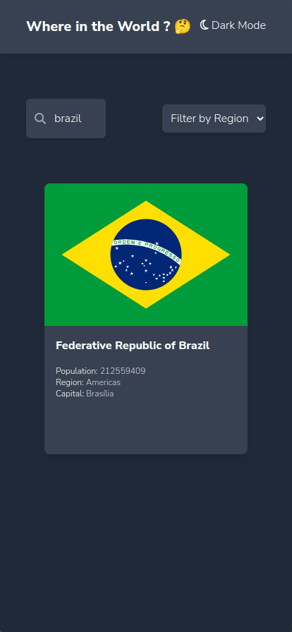 GitHub - Diego-Girao/rest-countries-api: Sexto projeto da mentoria ...