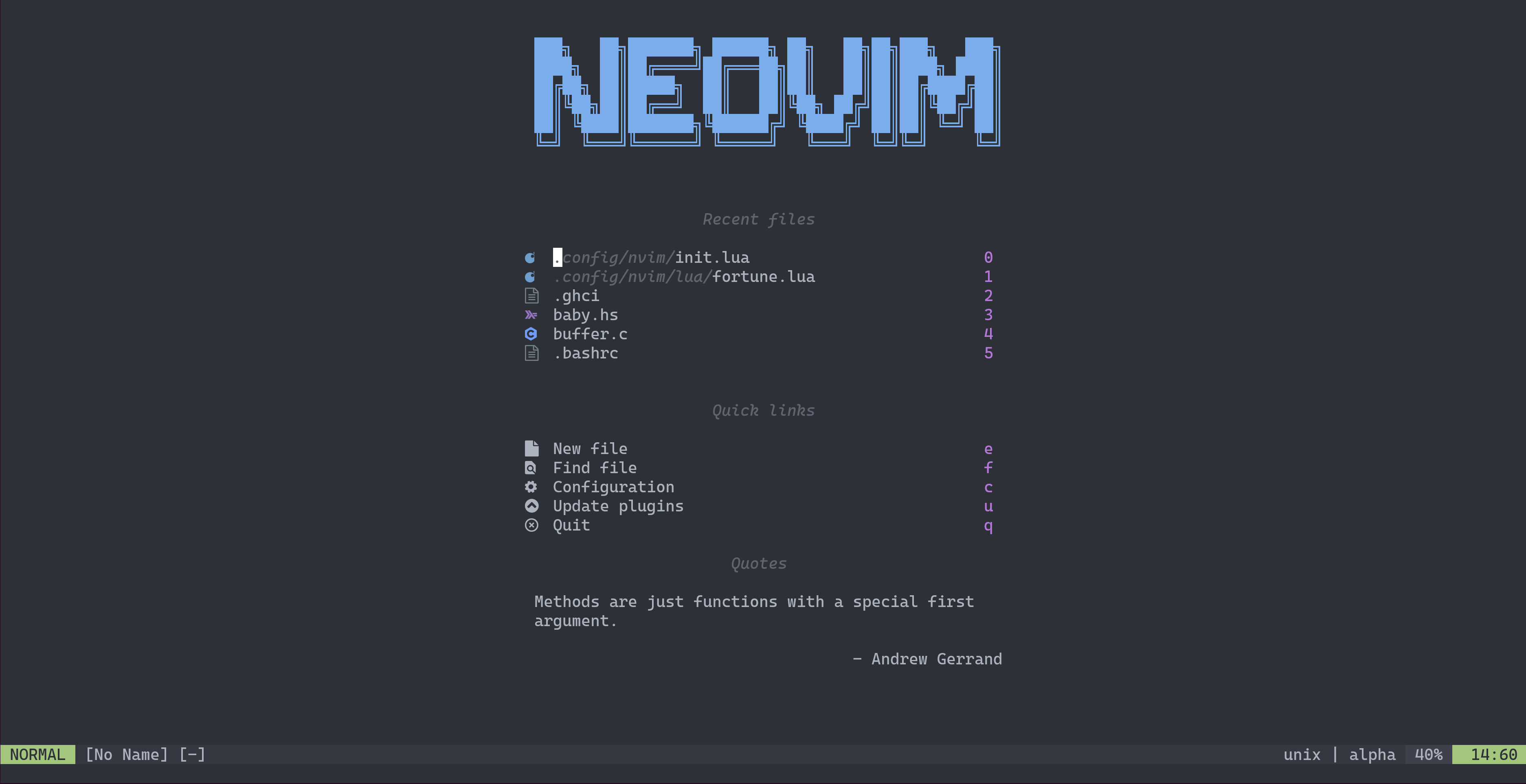 GitHub - AndrewL-64/neovim-config: Neovim configuration files