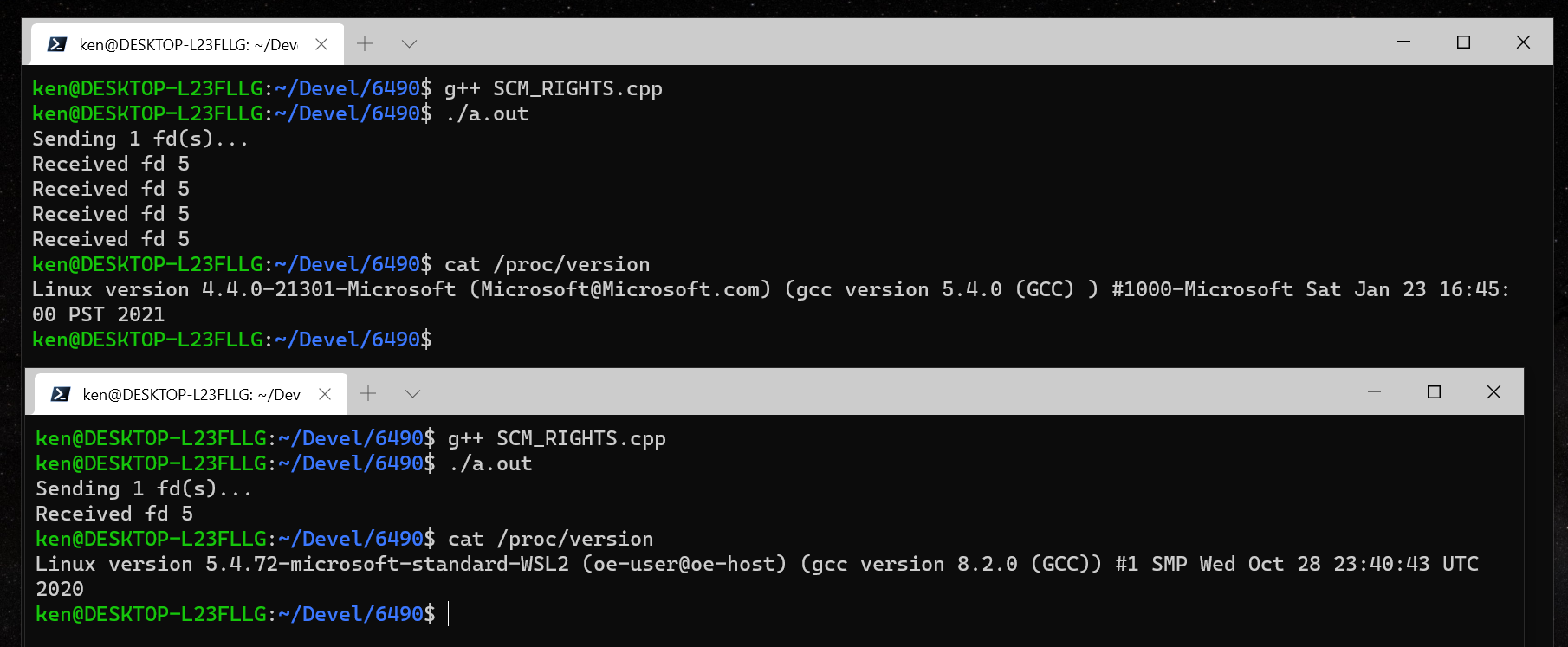 File descriptors sent with SCM_RIGHTS can be duplicated multiple times with recvmsg · Issue ...