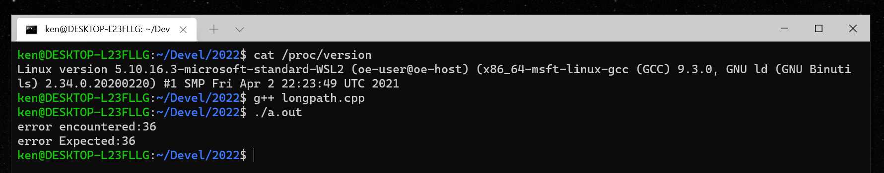 posix sys/path returns with ENOMEM instead of ENAMETOOLONG on very long filename · Issue #2022 ...