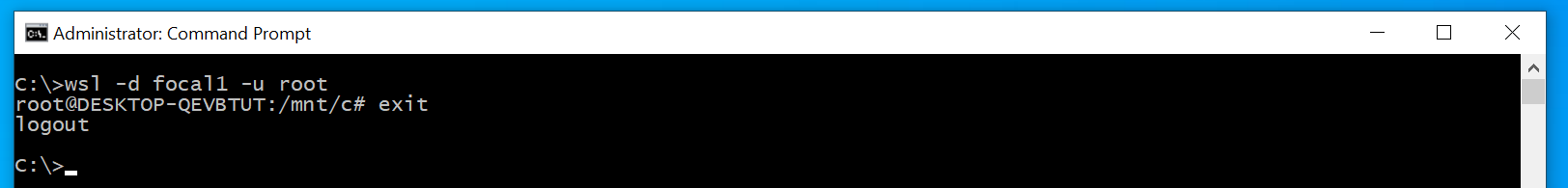 Cannot Use Administrator Mode After Restarting The Pc Following The Instructions · Issue 5520