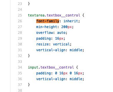 Textbox font-family inconsistency between browsers · Issue #1450 · eBay ...