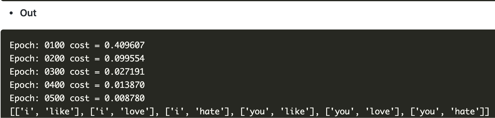 Lstm And Rnn Nlp 코드 Pytorch 문장 내 다음 단어 예측 · Issue 11 · Sallyy1nlu Nlp · Github