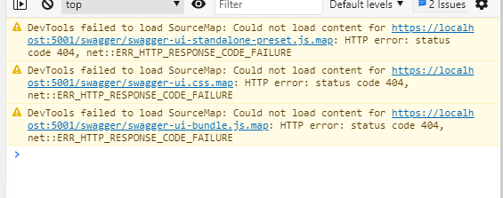 SwaggerUI js and css files include a link to sourceMap without bundling them · Issue #2106 ...
