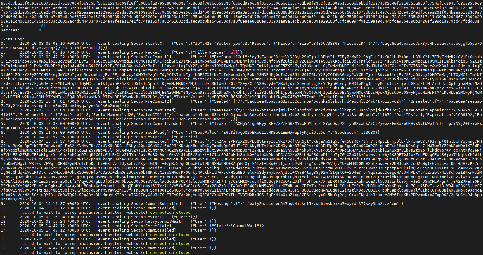 Terminated after CommitFailed · Issue #4187 · filecoin-project/lotus · GitHub
