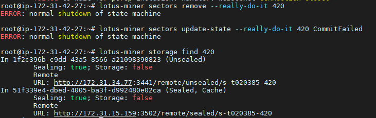 Terminated after CommitFailed · Issue #4187 · filecoin-project/lotus · GitHub