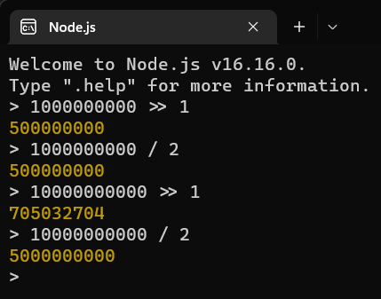 The shift right operator requires a supplemental description · Issue #23883 · mdn/content · GitHub