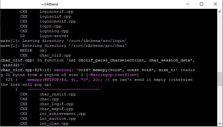 Warning Centos 7 · Issue 5755 · Rathenarathena · Github