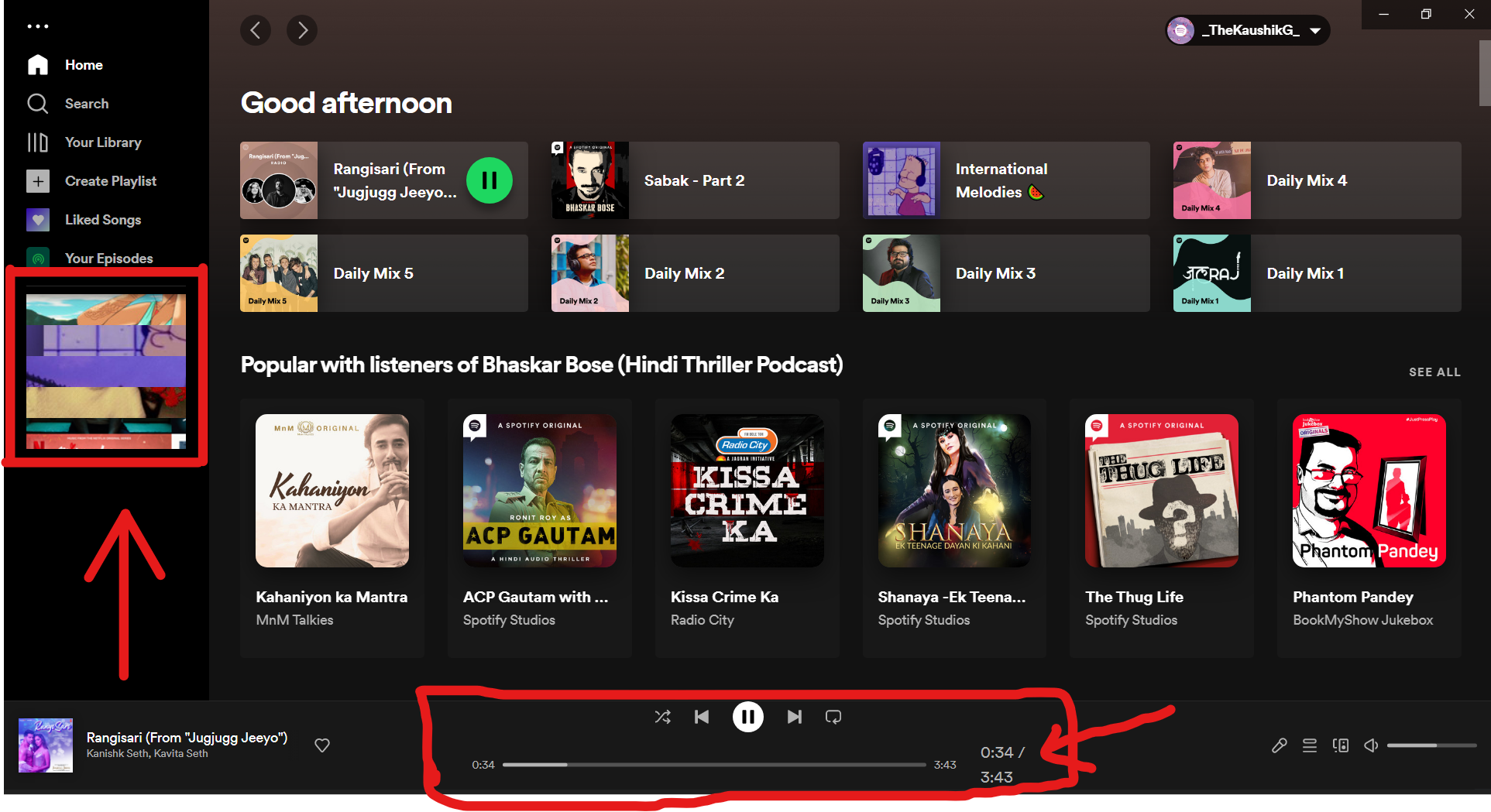 Broken Playlists and Bottom bar · Issue #83 · Daksh777/SpotifyNoPremium ...