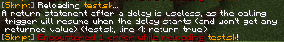 Error With Returning Something Inside of a Function that Teleports · Issue #4491 · SkriptLang ...