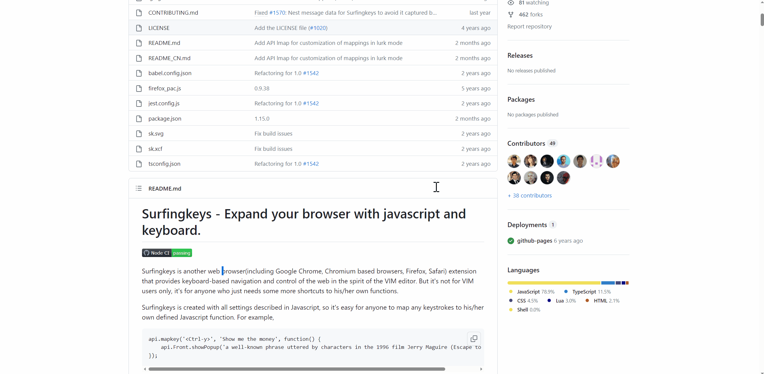 content of yank{motion} is not correct · Issue #2021 · brookhong/Surfingkeys · GitHub