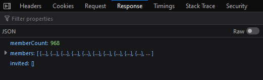 [Question]: Is it possible to get the response of a specific request ...