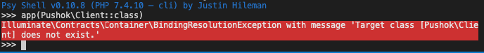 Target [Pushok\AuthProviderInterface] is not instantiable while building [Pushok\Client] · Issue ...