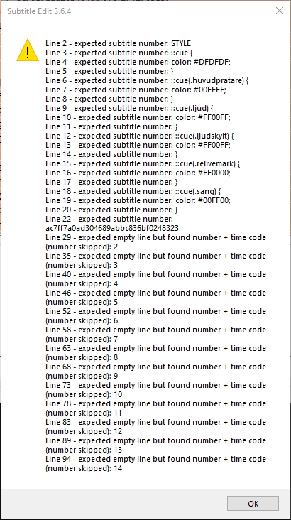 What Kind Of Subtitle Is This · Issue 5855 · Subtitleeditsubtitleedit · Github 