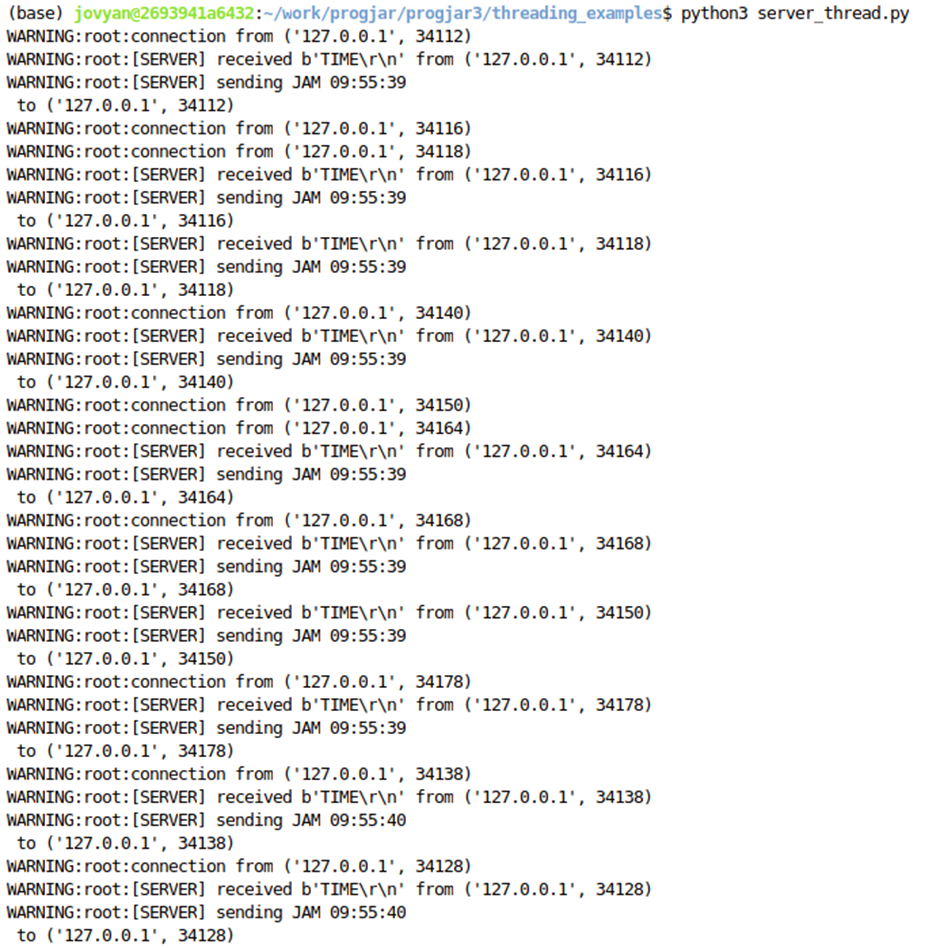 GitHub - kurniacf/Progjar_A_2023-Tugas2: Tugas 2 Threaded Client-Server Pemrograman Jaringan A ...