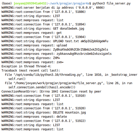 GitHub - kurniacf/Progjar_A_2023-Tugas4: Tugas 4 Server Protocol & Client Pemrograman Jaringan A ...