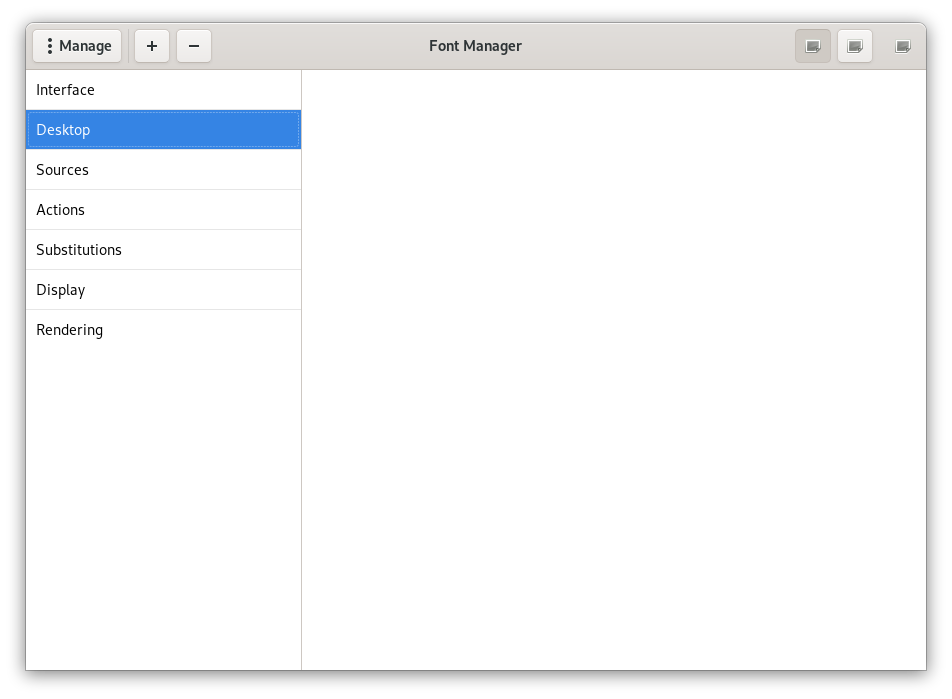 Some Desktop Settings do not work with GNOME 40 · Issue #215 · FontManager/font-manager · GitHub