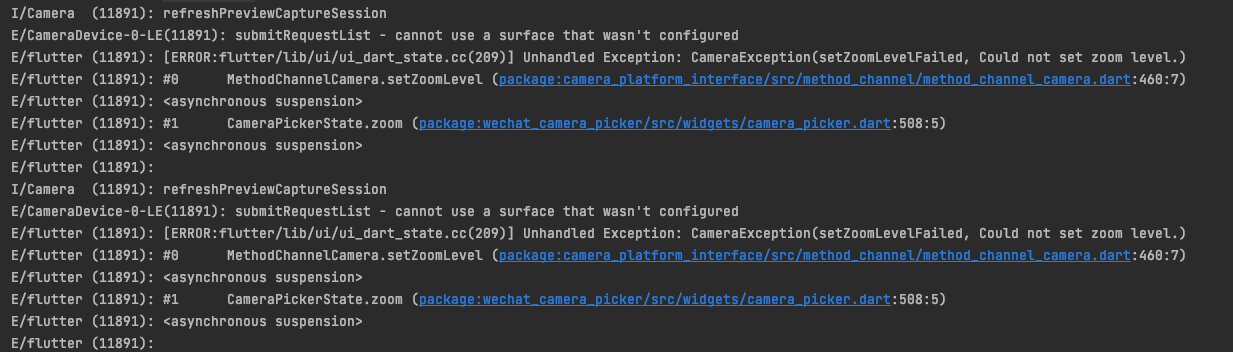[BUG] `setZoomLevel` throws and fail the capture session on Android · Issue #104 ...
