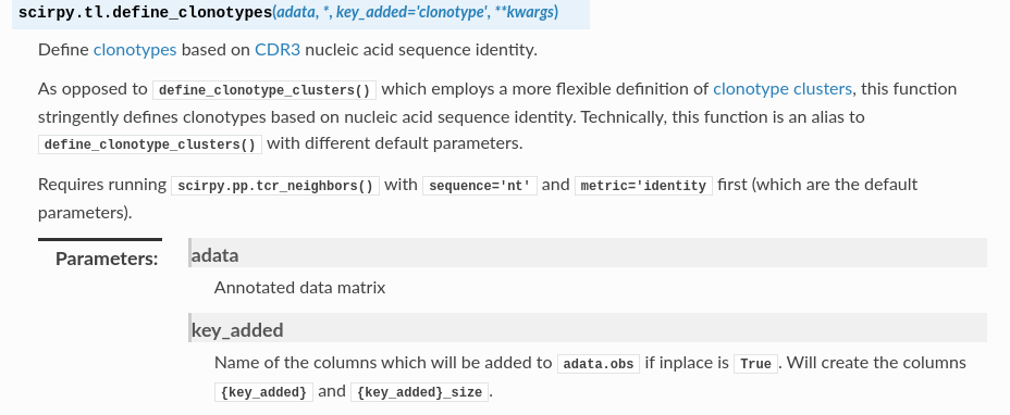fix docs · Issue #169 · scverse/scirpy · GitHub