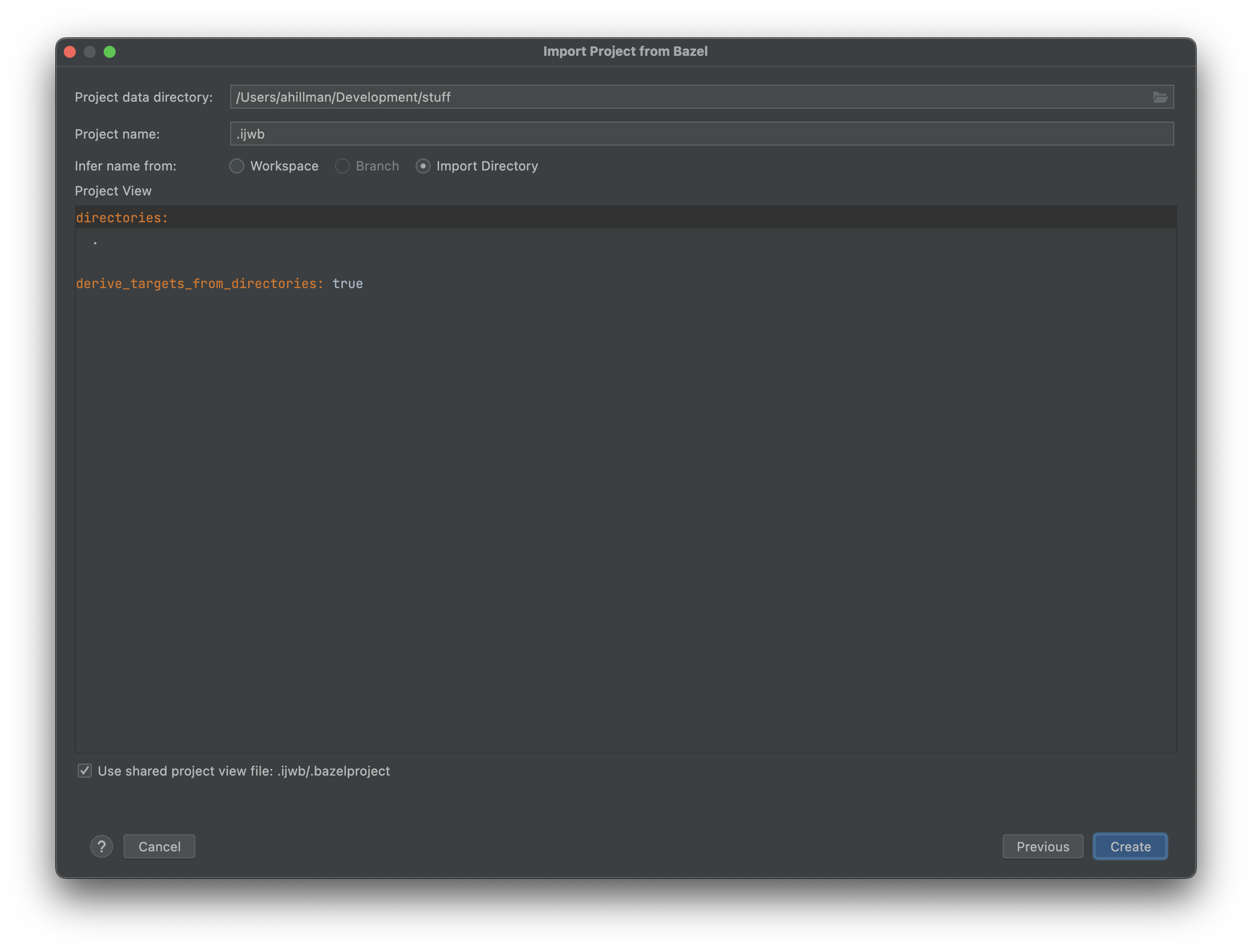 Allow Import of Bazel View file w/out Recreation · Issue #3757 · bazelbuild/intellij · GitHub