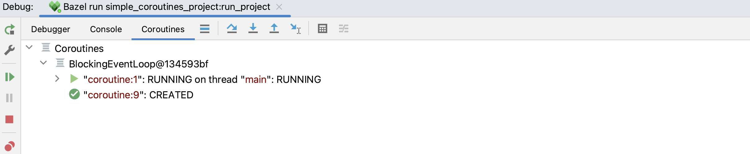 Coroutine Debugger doesn't work · Issue #2317 · bazelbuild/intellij · GitHub