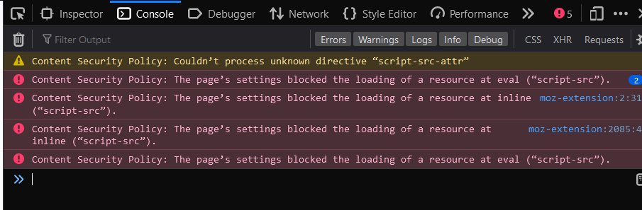 Static script file is blocked by CSP · Issue #357 · helmetjs/helmet · GitHub