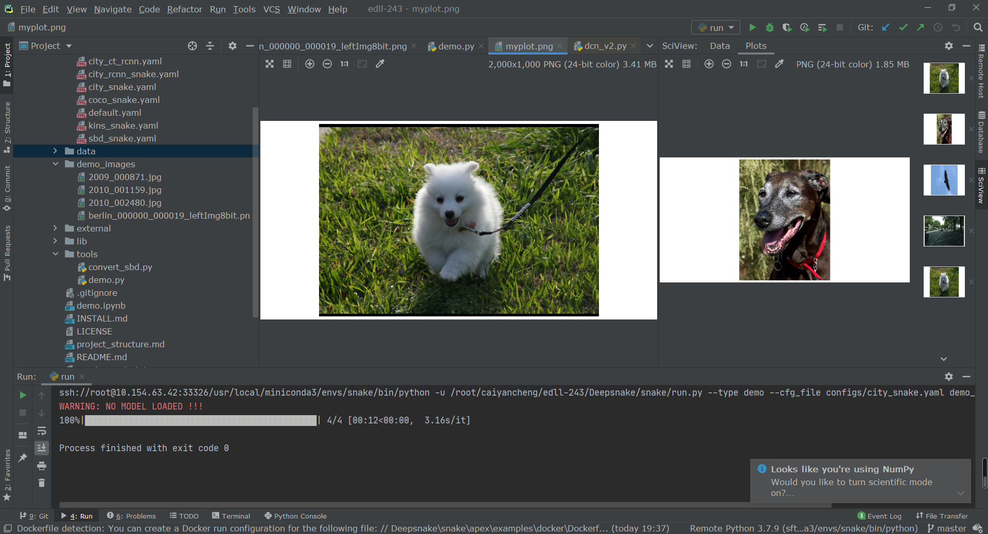 有关demo的问题 · Issue #147 · zju3dv/snake · GitHub