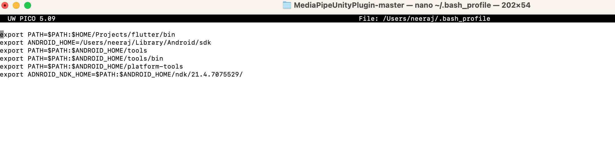 Build Failed For Android Platform In Macos · Issue 761 · Homulermediapipeunityplugin · Github