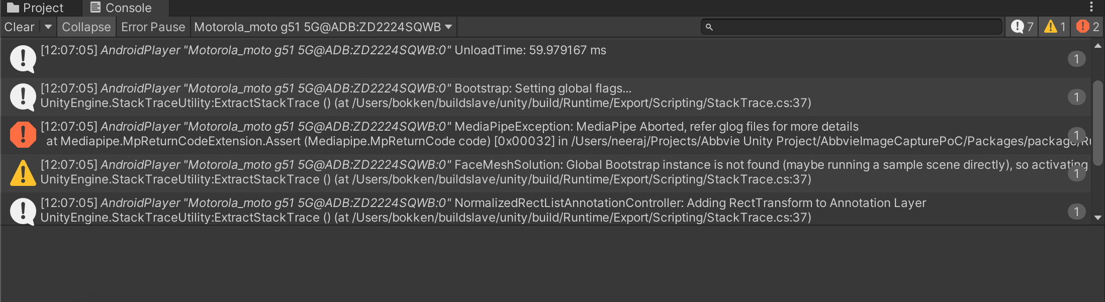 Using Sample FaceMesh in Multiple Scene is not working · Issue #782 · homuler ...