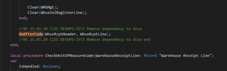 [Additional Parameter Request] Codeunit 5760 Whse.-Post Receipt - OnAfterCode · Issue #12516 ...