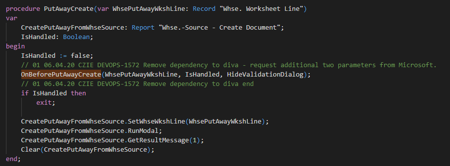 [Additional Parameter Request] Table 7326 Whse. Worksheet Line ...