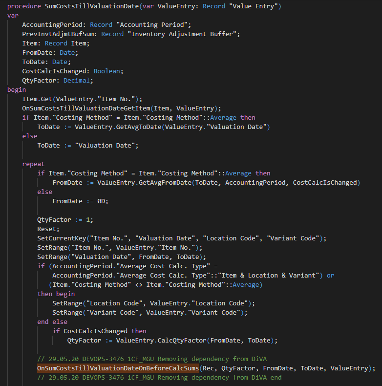 [Event Request] Table 5895 Inventory Adjustment Buffer ...