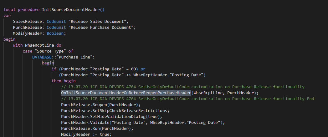 [Event Request] Codeunit 5760 Whse.-Post Receipt ...