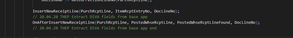 Additional Parameter Request Codeunit 5813 Undo Purchase Receipt Line