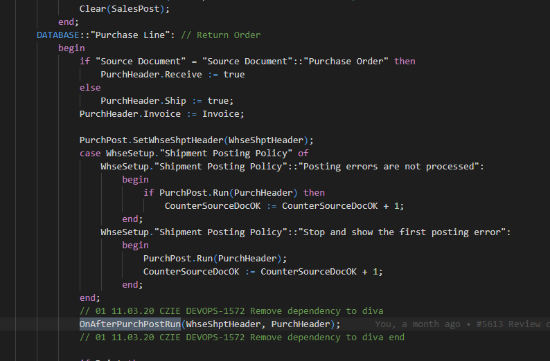 [Event Request] Codeunit 5763 Whse.-Post Shipment - OnAfterPurchPostRun · Issue #8822 ...