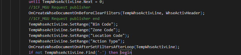 [Additional Parameter Request] Codeunit 7312 Create Pick ...