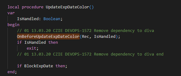 [Event Request] Page 6550 Whse. Item Tracking Lines - OnBeforeUpdateExpDateColor · Issue #9058 ...